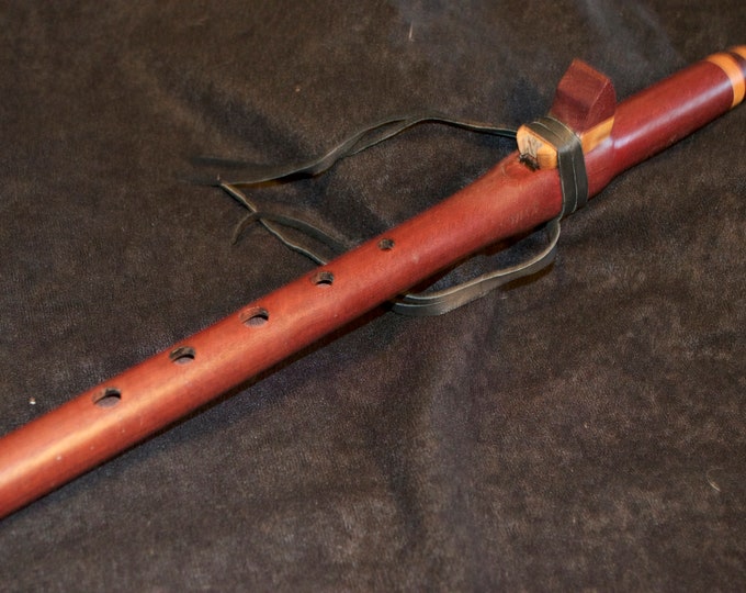 Vintage Hawk Littlejohn Native American Flute Made From Purple Heart - Etsy