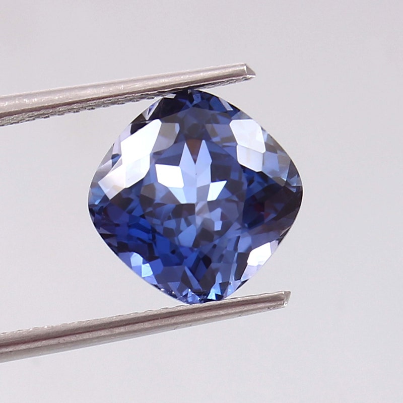 Cushion Cut Sapphire - Etsy