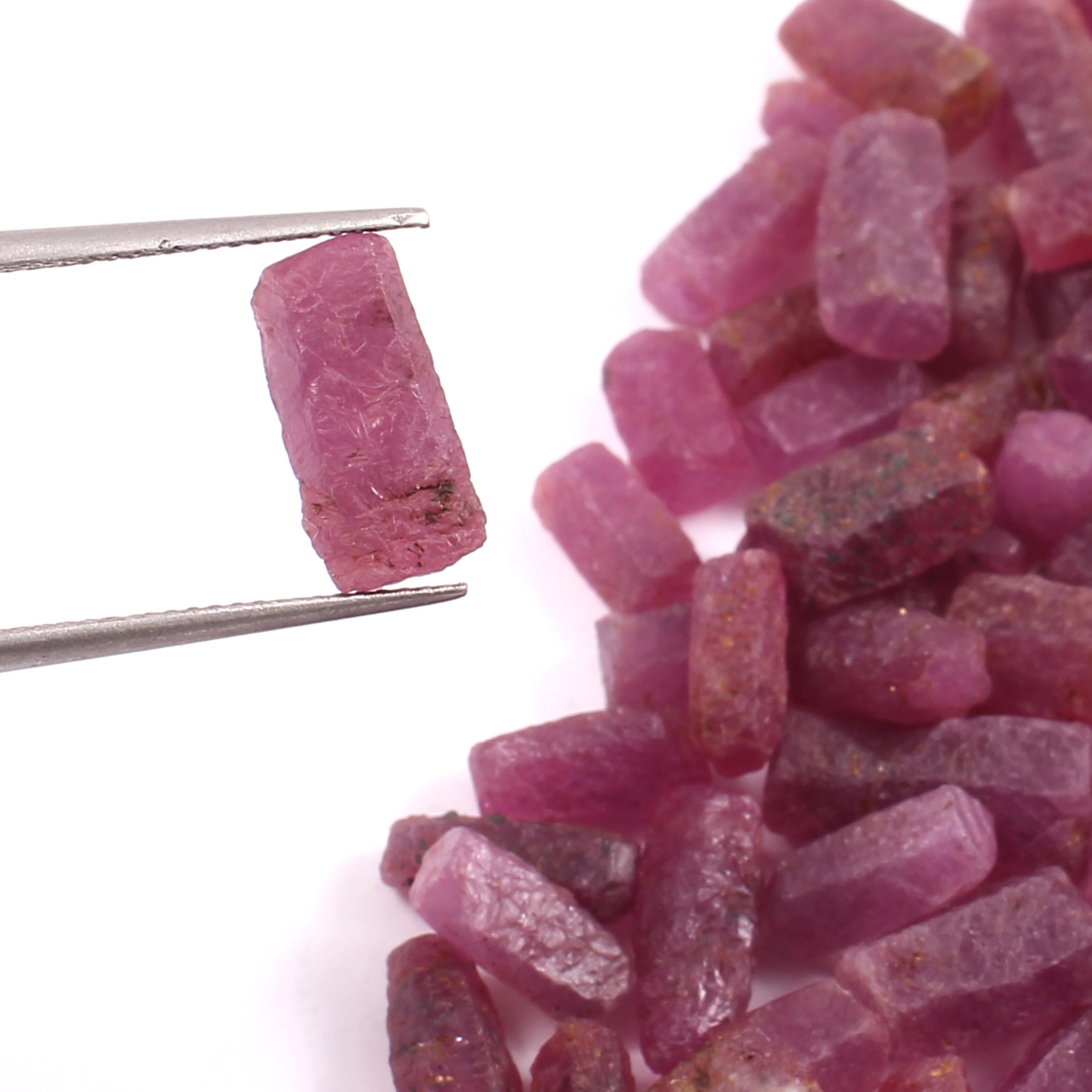 AAA Natural Ruby Rough Precious Ruby Sticks Fine Quality Raw | Etsy