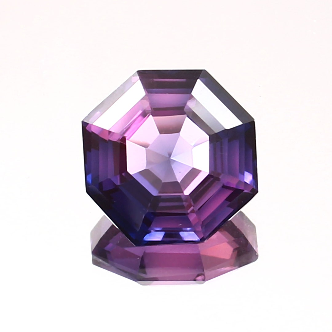 AAA Ceylon Purple Pink Sapphire: Octagon Cut Loose Gemstone, 11x11 Mm ...