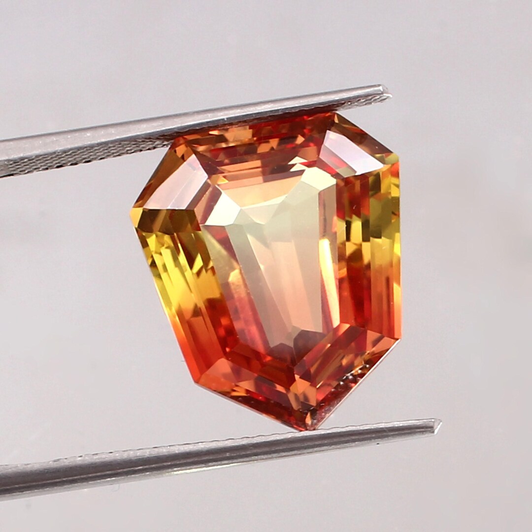 AAA Ceylon Sapphire Fancy Cut 17.05 Carats Loose Gemstone | Birthday ...