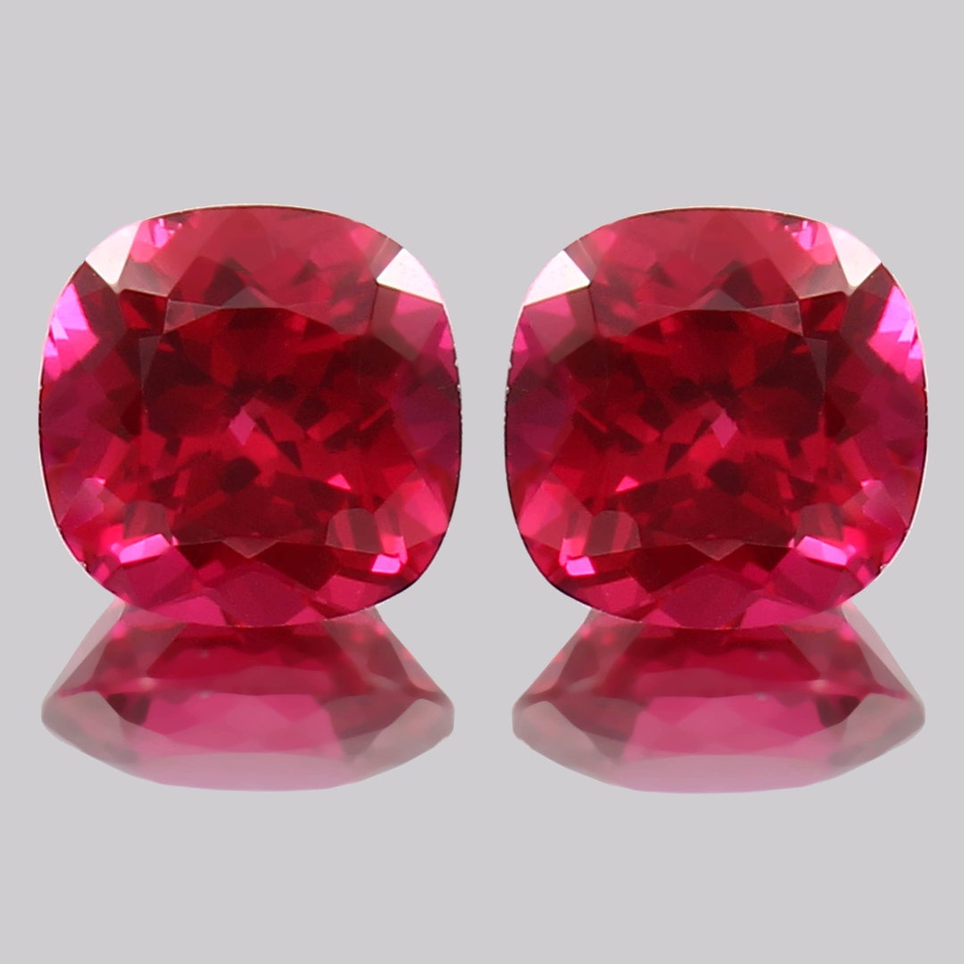 11x11 MM to 14x14 MM - AAA Flawless Mozambique Ruby Loose Cushion ...