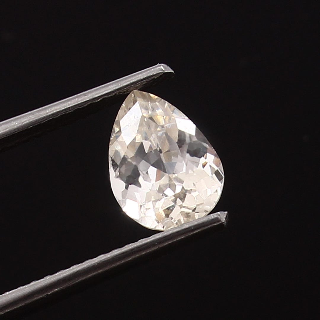 AAA Brazilian Imperial Topaz Pear Cut Gemstone: 8x6mm Loose Stone - Etsy