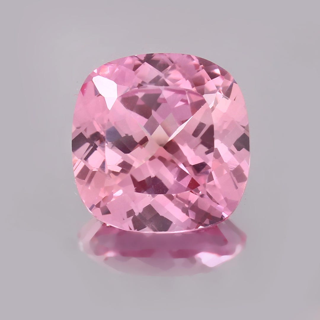 AAA Flawless Madagascar Morganite Loose Cushion Gemstone Cut, Fine ...