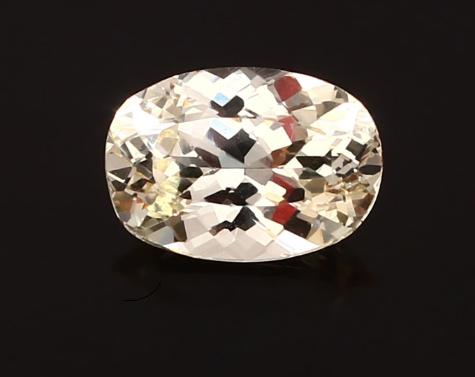 AAA Flawless Brazilian Imperial Topaz Cushion Cut / 3.20 CT Loose ...