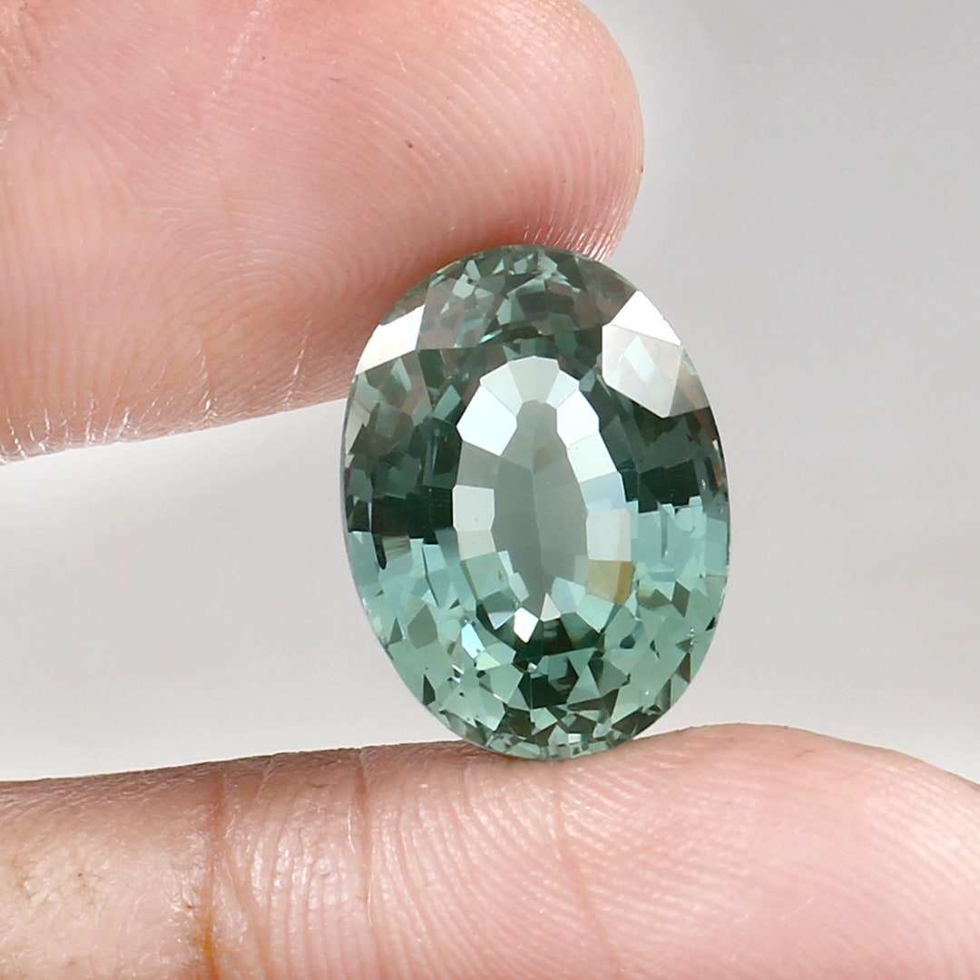 AAA Ceylon Green Spinel: 16x12mm Oval Loose Gemstone - Etsy
