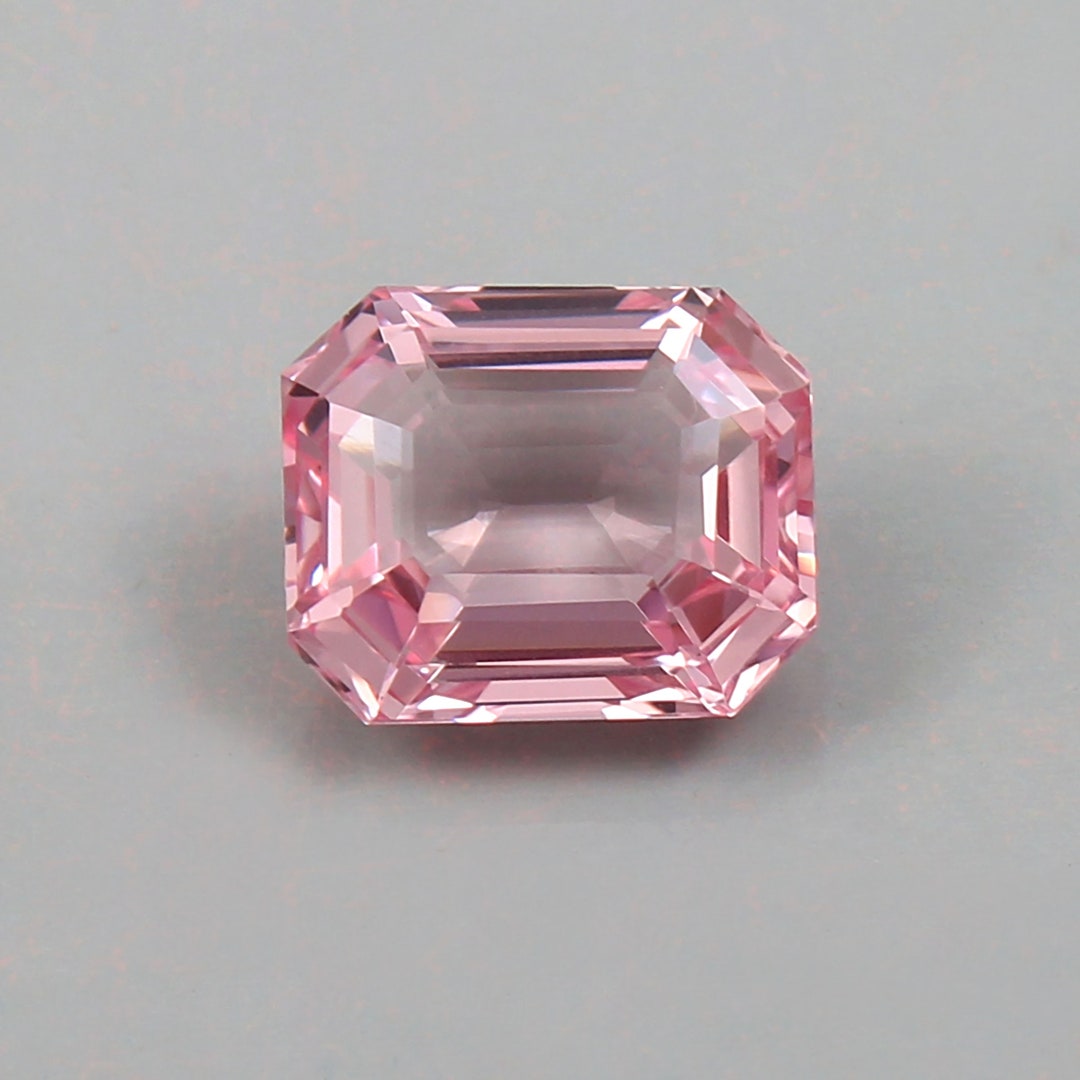 AAA Flawless Madagascar Morganite Loose Radiant Cut Gemstone, Extreme ...