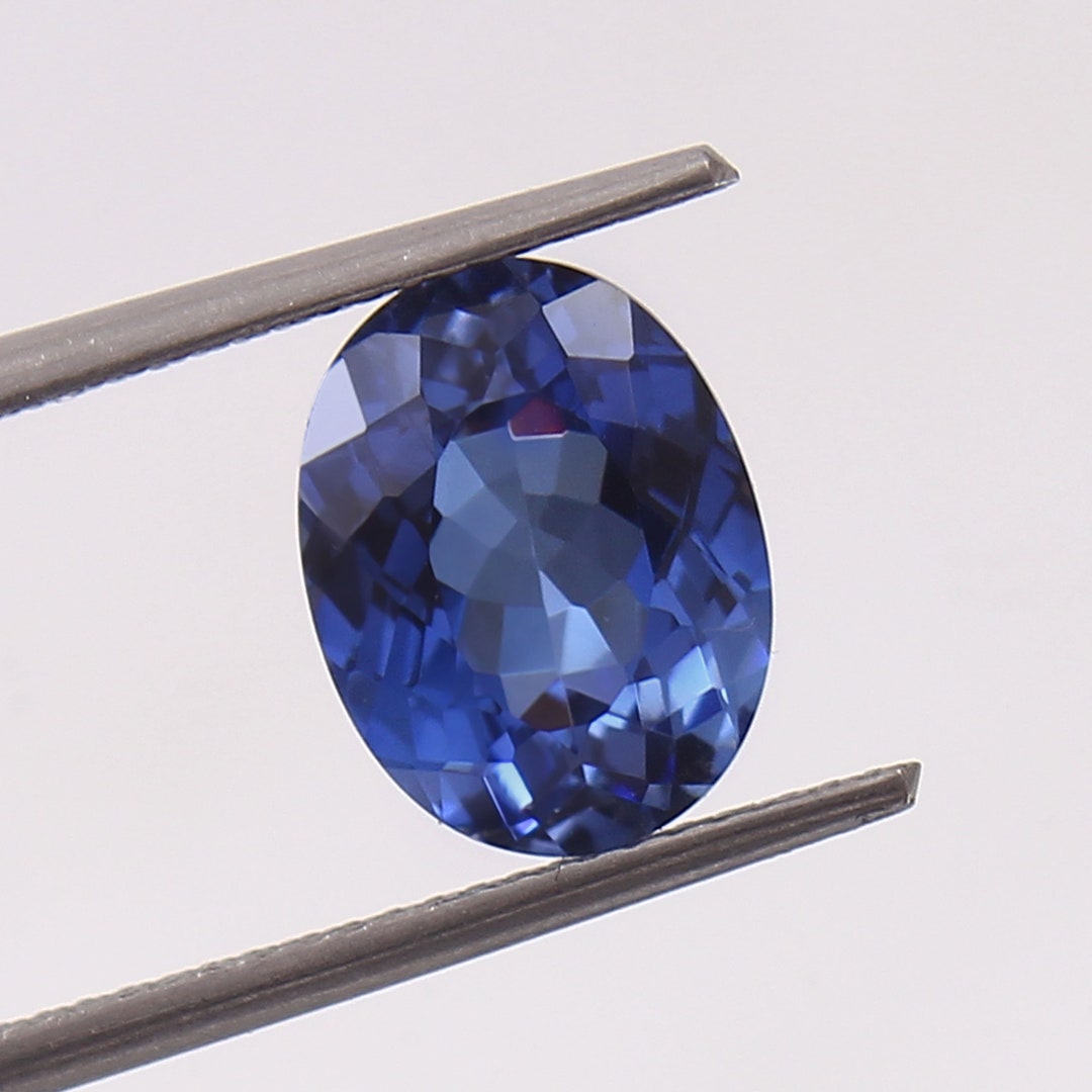 AAA Flawless Ceylon Royal Blue Sapphire Loose Oval Gemstone Cut ...