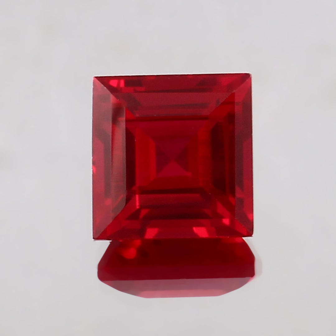 11x11 MM to 15x15 MM - AAA Flawless Blood Red Mozambique Ruby Loose ...
