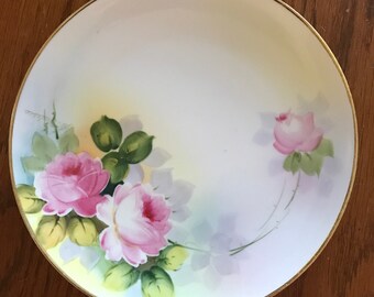 Nippon Hand Painted Plate | Etsy