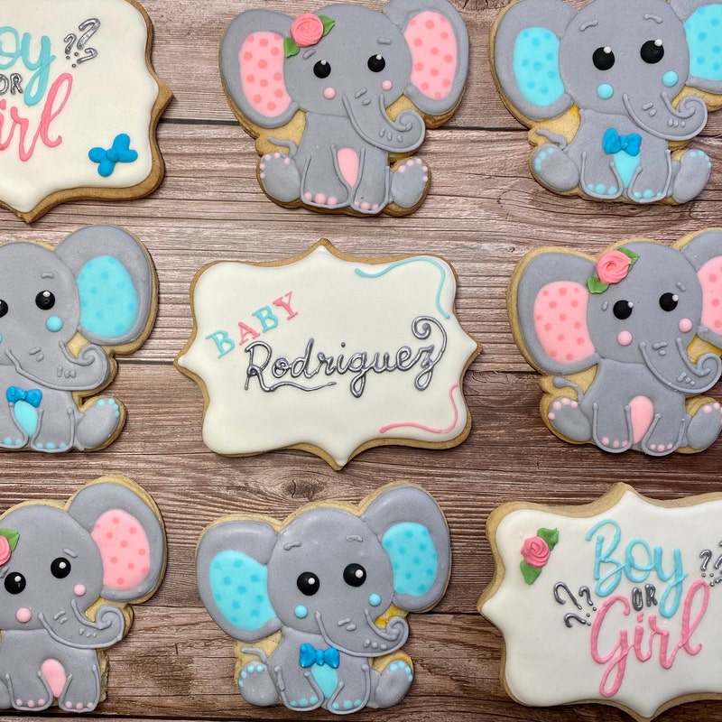 Gender Reveal Cookie - Etsy