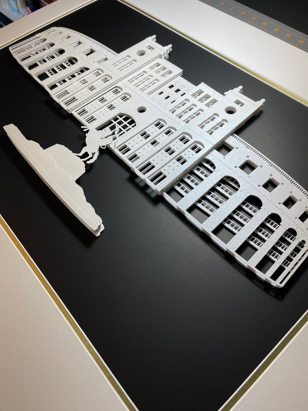 Florida State Stadium Art, Doak Campbell Stadium Wall Art, FSU Fan Gift ...