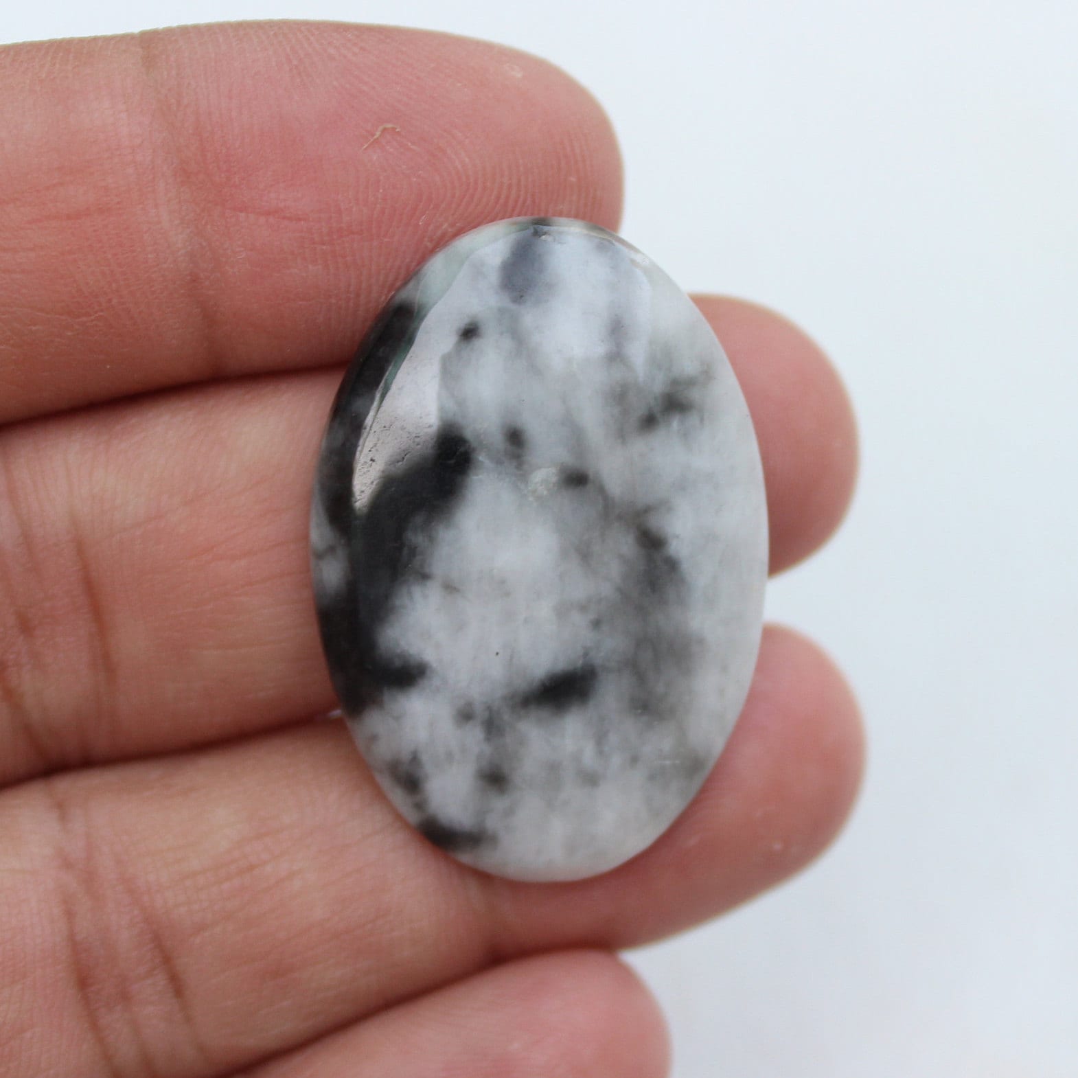 Top Grade Natural White Buffalo Turquoise Gemstone Semi | Etsy