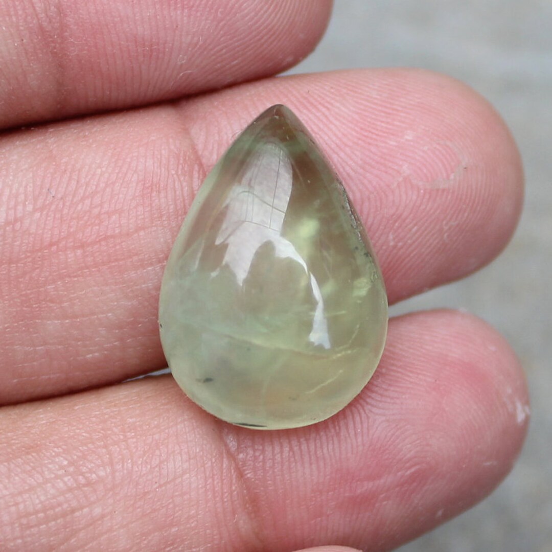 Gorgeous Natural Green PREHNITE Cabochon A PREHNITE Gemstone - Etsy
