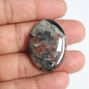 Amazing Natural Amphibolite Red Garnet Cabochon Top Quality Amphibolite ...