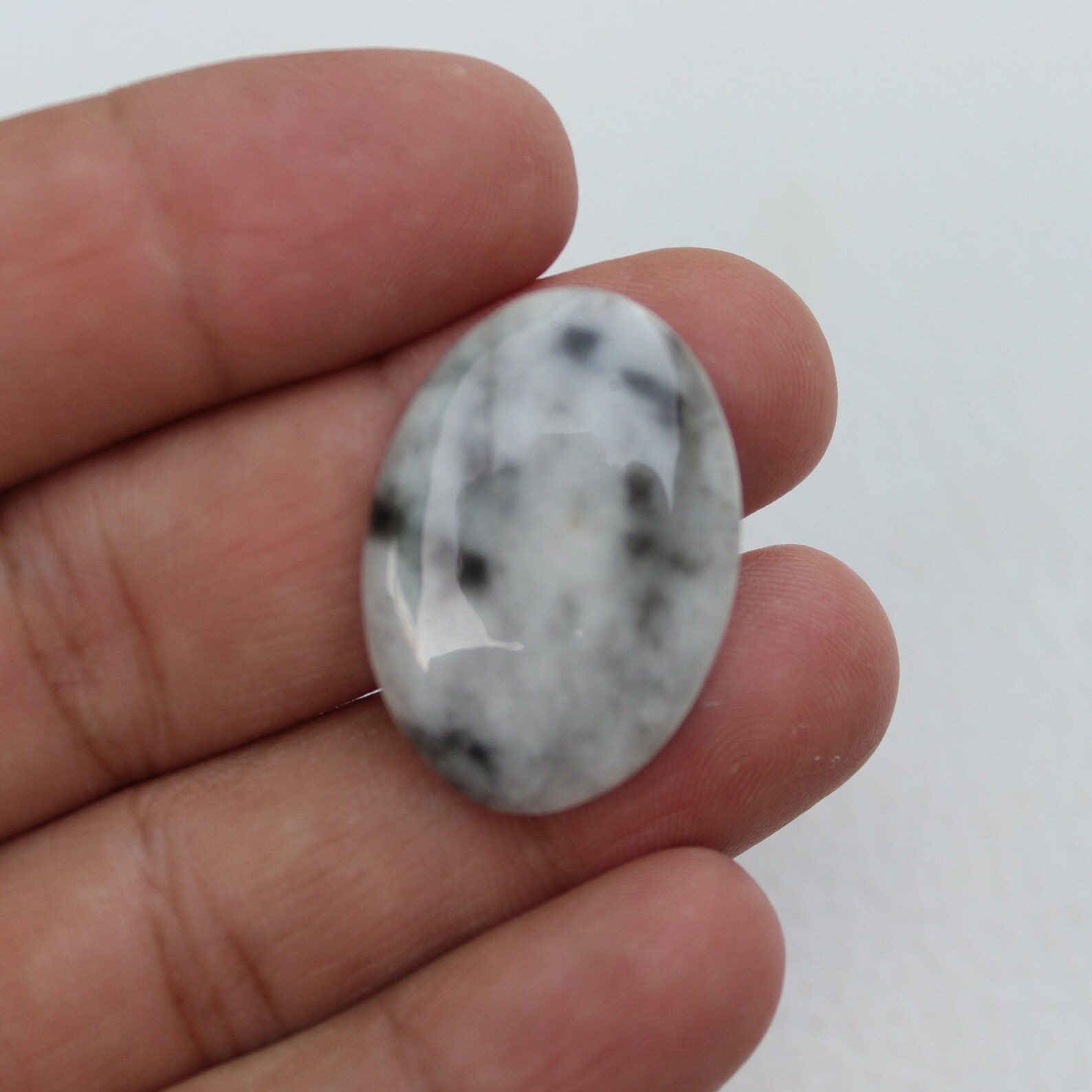 Top Quality Natural White Buffalo Turquoise Gemstone Semi | Etsy