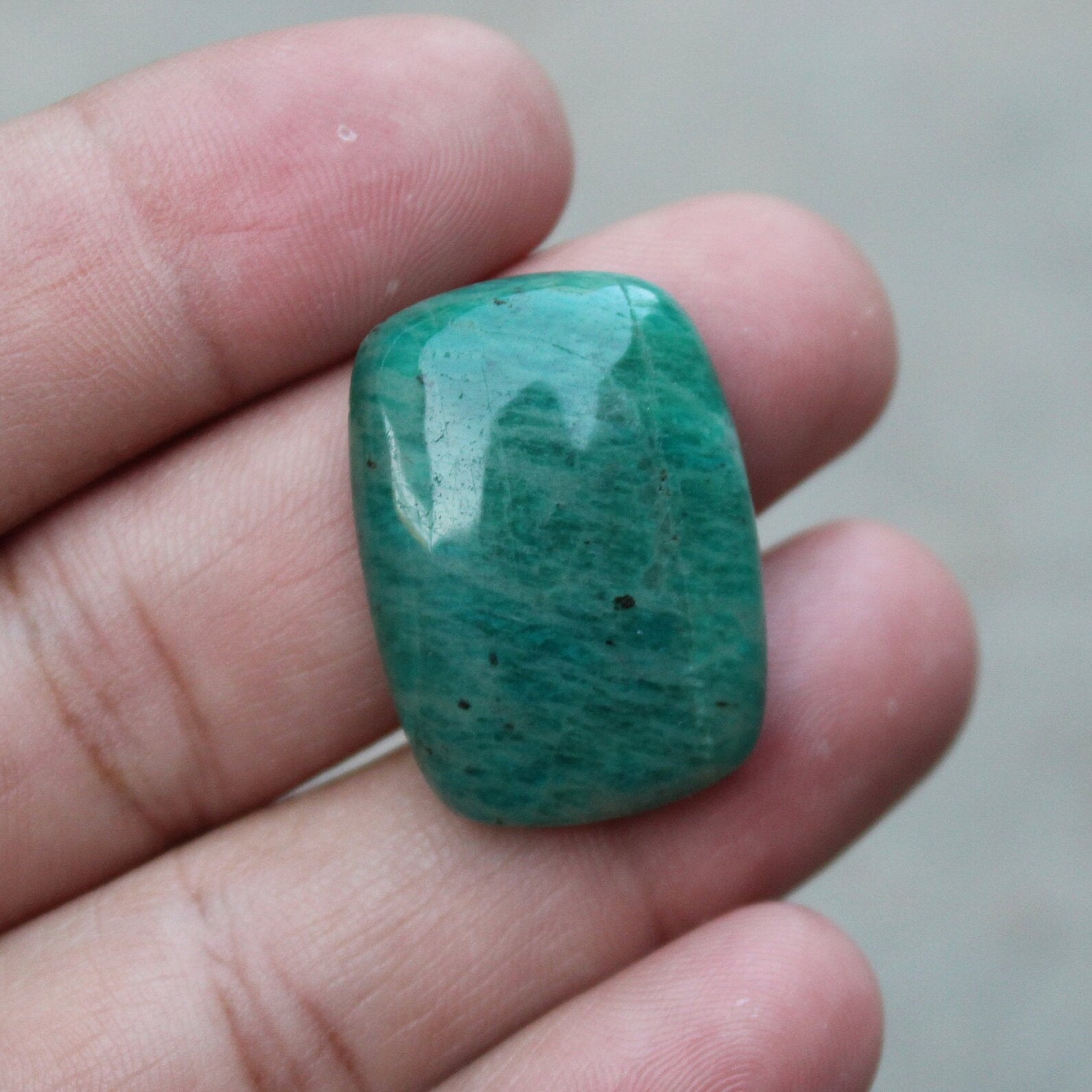 Brilliant Amazonite Gemstone Natural Amazonite Gemstone | Etsy