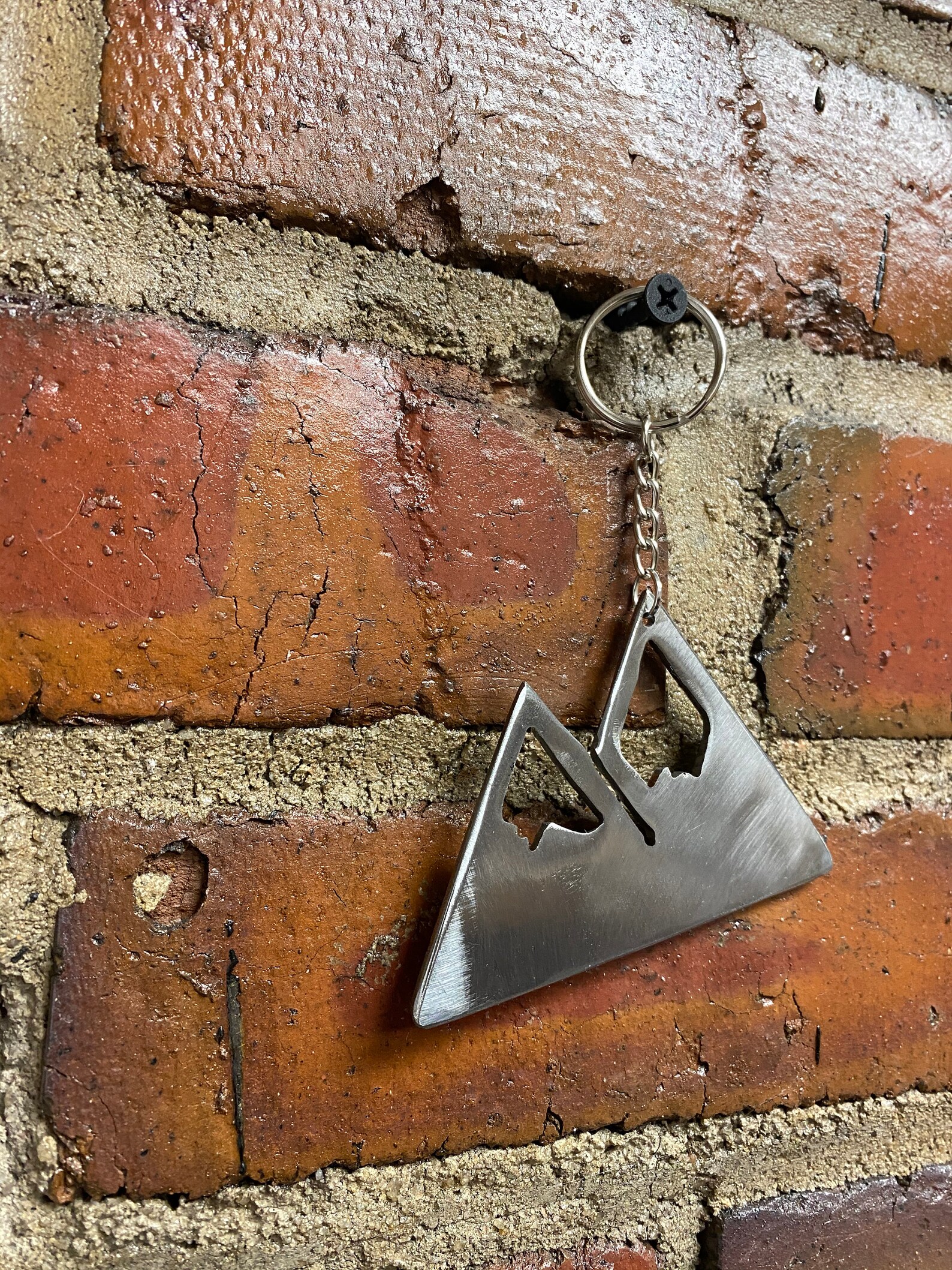 Mountain Keychain Keyring Gift Mountain Lovers Hiking - Etsy