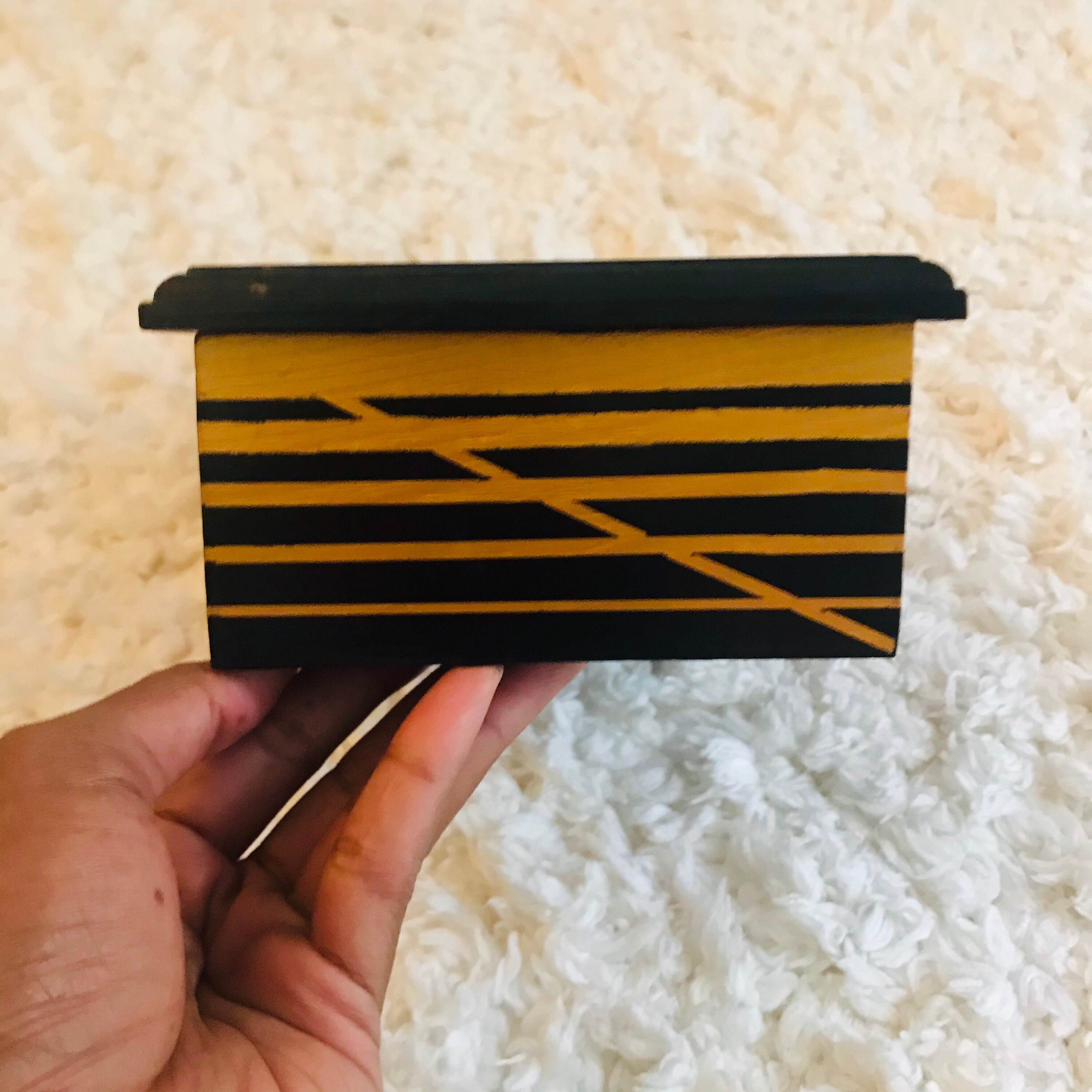 Shades of Gold Mirror Box - Etsy