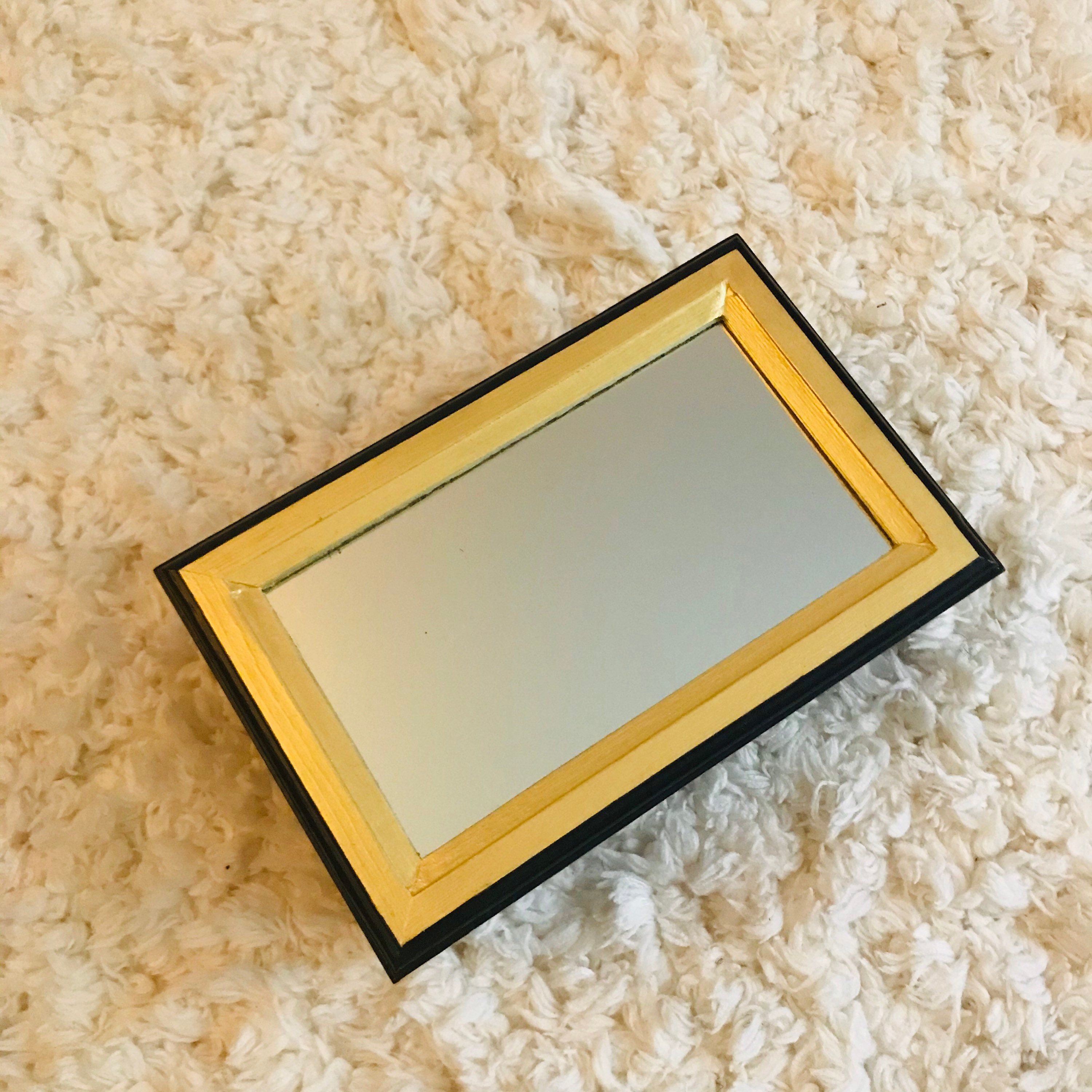 Shades of Gold Mirror Box - Etsy