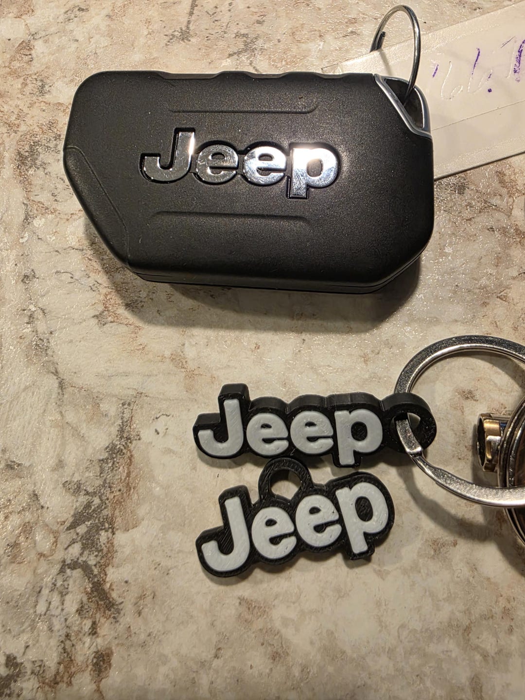 3D Printed Jeep Keychain - Etsy