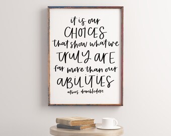It is Our Choices | Etsy