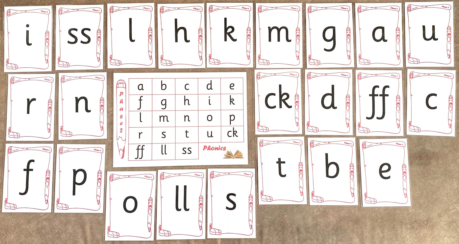 All Double Sided Phonics Tricky Words Phases 2345 Large | Etsy