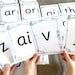 Double Sided Phase3 Phonics Large A6 Flash Cards Sounds Digraphs ...