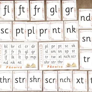 All Double Sided Phonics Tricky Words Phases 2,3,4,5 Large A6 Flash ...