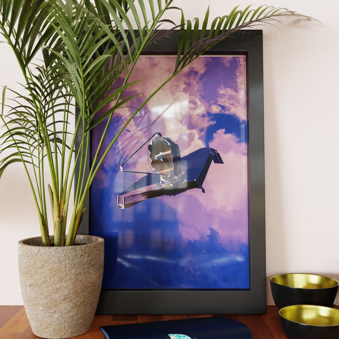 James Webb Space Telescope NASA Rocket Poster Print Scifi - Etsy