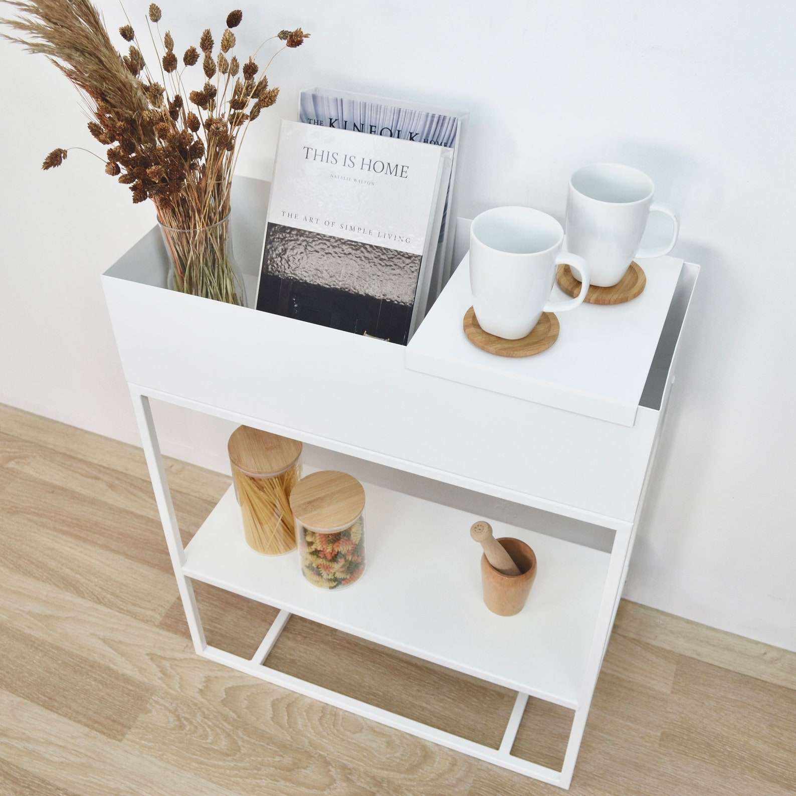 HERMES White Multipurpose Console / Entryway Table / Waiting Table - Etsy
