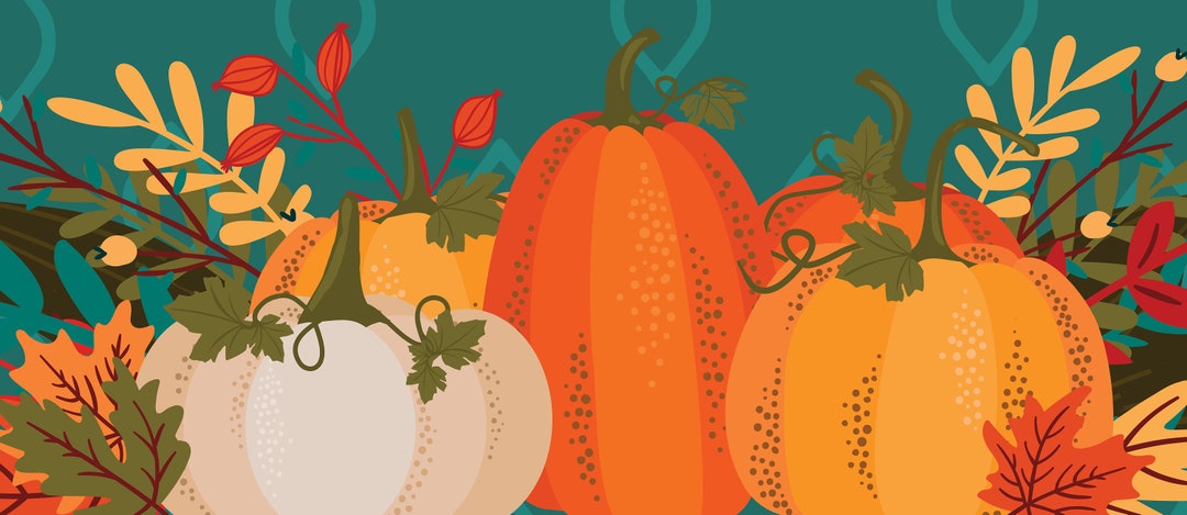 Fall Pumpkin Banner: Digital Download - Etsy
