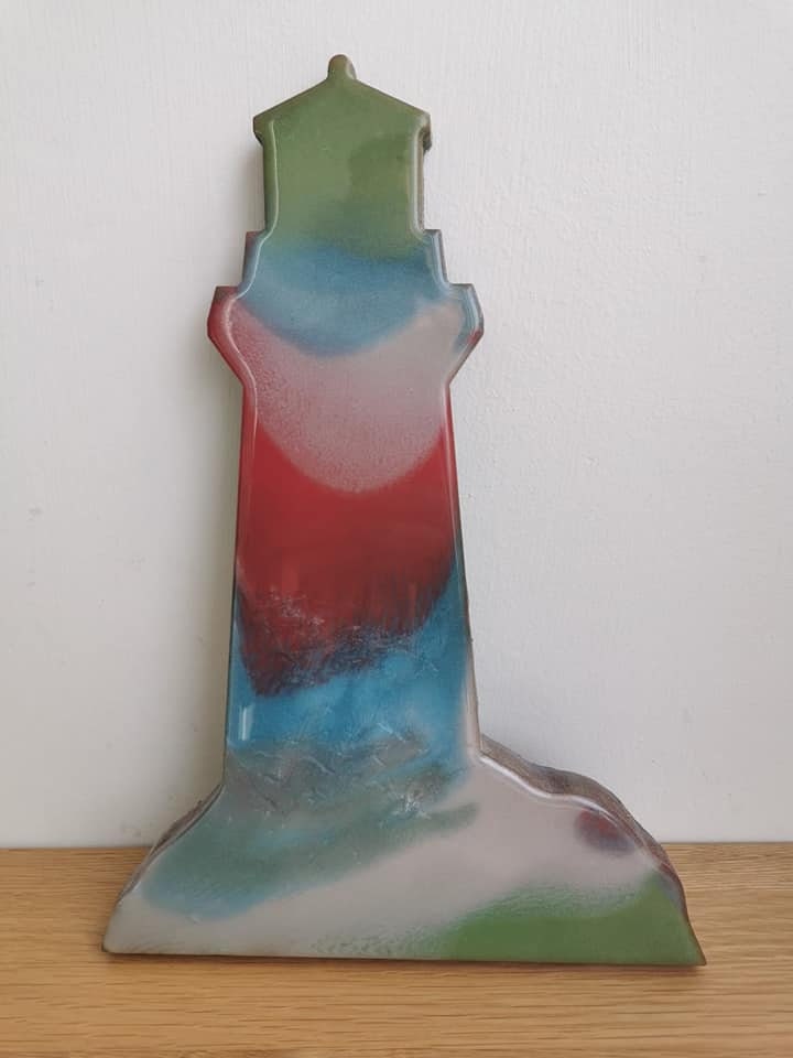 Epoxy Resin Art, Anchor, Lighthouse - Etsy