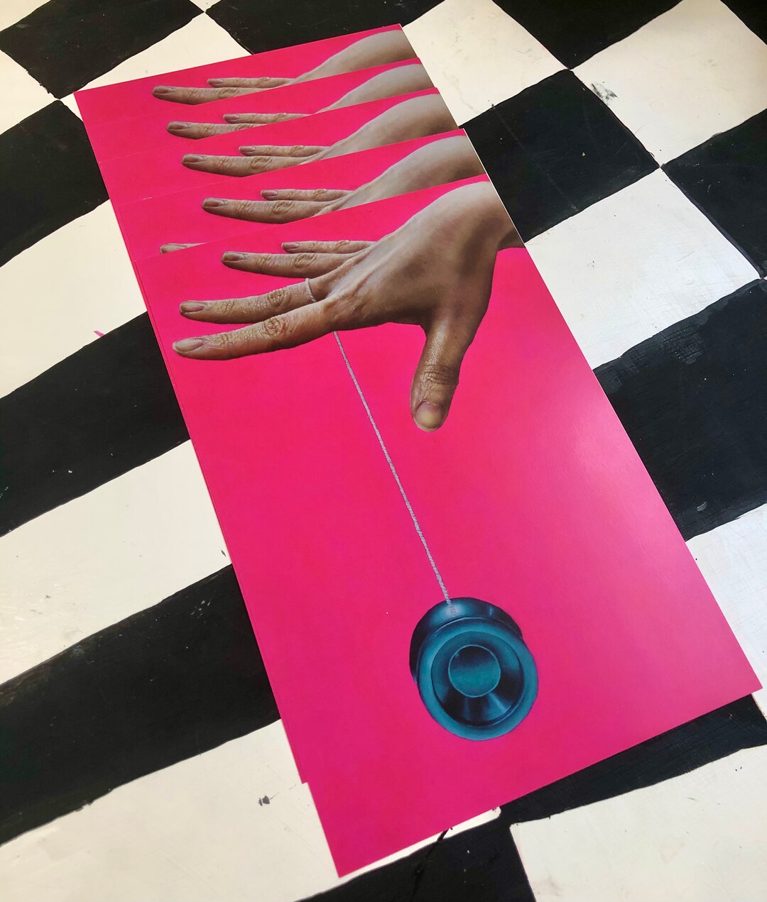 YO-YO Original Art PRINT 8x12 Wall Art - Etsy