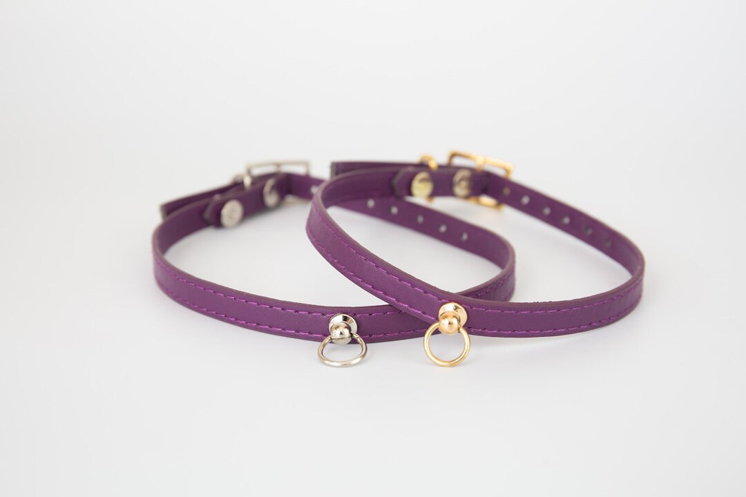 Owned Day Collar, Discreet Collar, Leather Collar, Sub Collar - Etsy