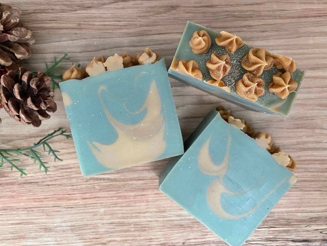 Handmade Roasted Pinecones Soap: Pine & Cedarwood Scented - Etsy