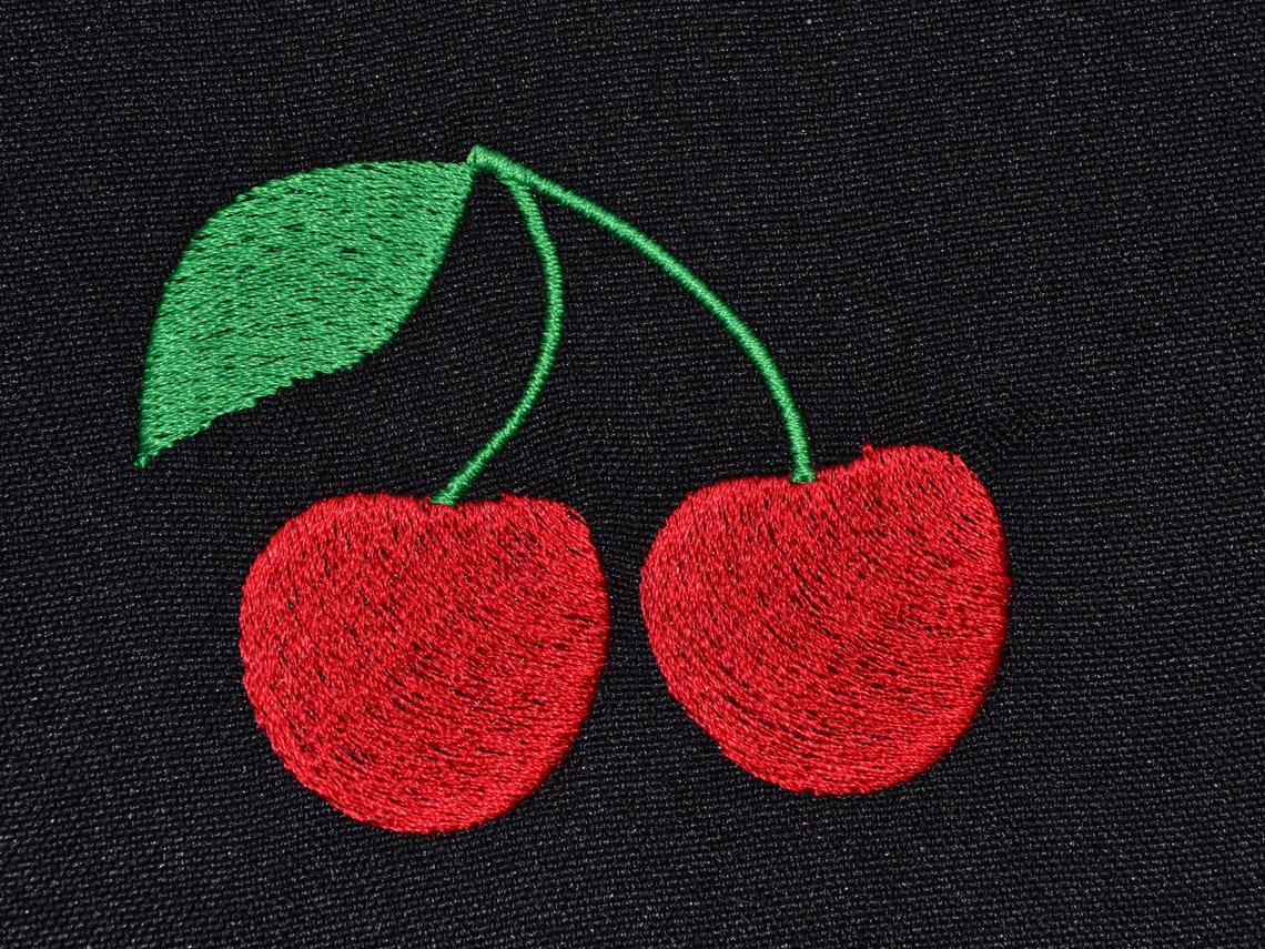 Cherry Embroidery Design Machine Embroidery Design Download - Etsy