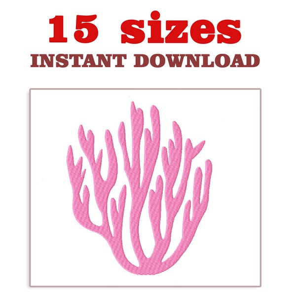 Coral Embroidery - Etsy