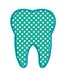 Tooth Applique Embroidery Design, Tooth Applique Design, Machine ...