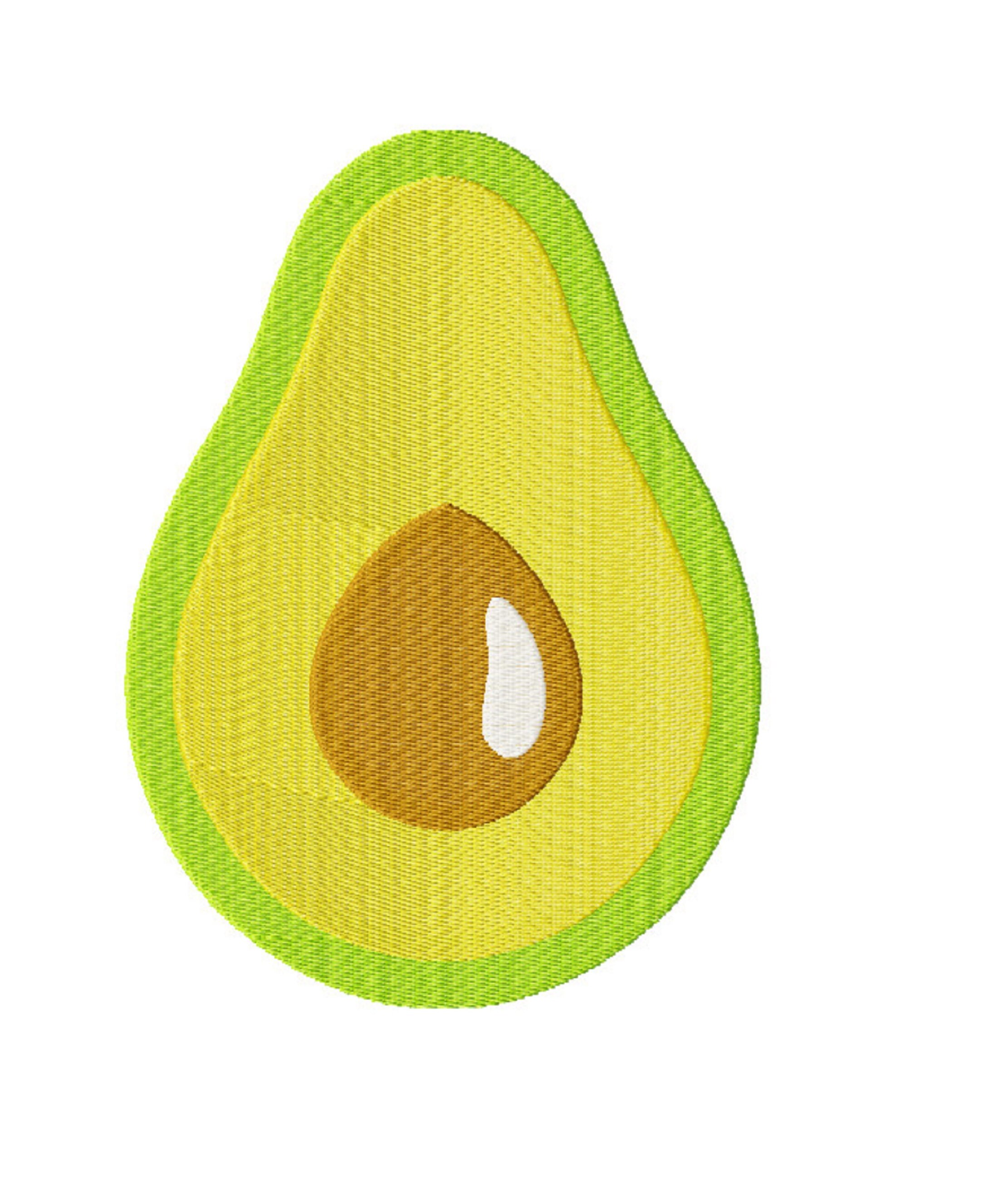 Avocado Embroidery Designs Avocado Embroidery Machine - Etsy