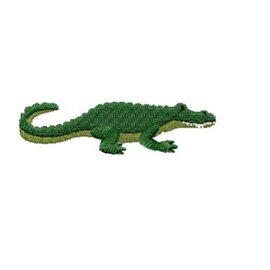 Alligator Embroidery Design File, Mini Alligator Download Embroidery ...