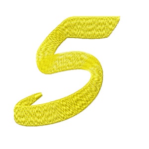 Numbers Embroidery Design File, Numbers Only – 17 Sizes (height 10mm ...