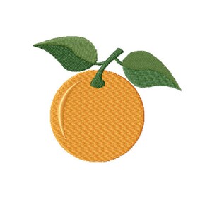 Orange Embroidery Design, Orange INSTANT DOWNLOAD File - Etsy