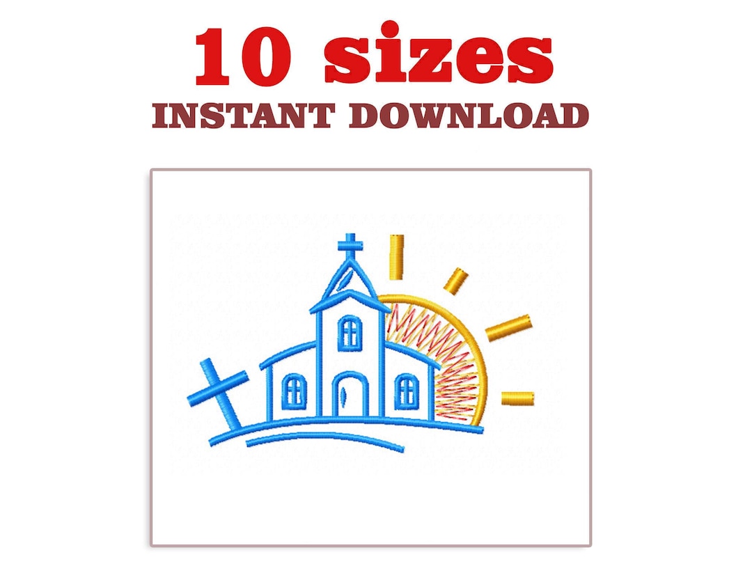 Church Embroidery Design: Mini Religious Icon (digital Download) - Etsy