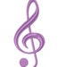 Treble Clef Embroidery Design: Music Machine Embroidery (instant ...