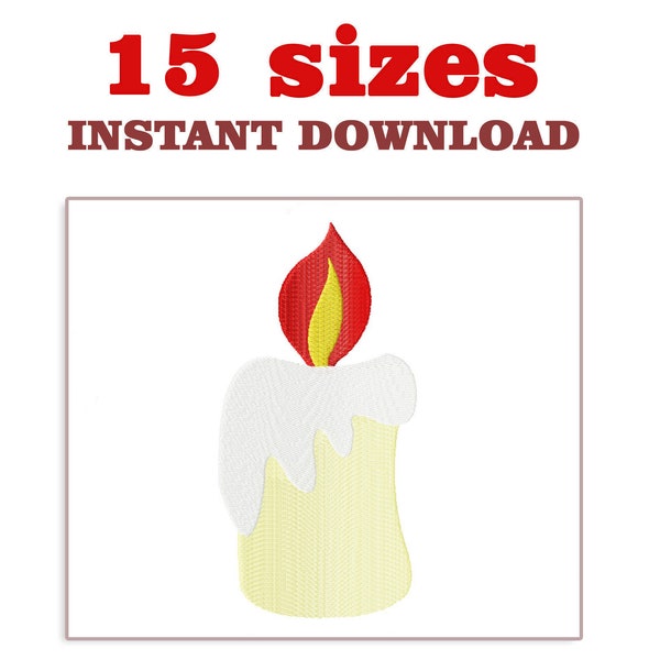 Candle Embroidery - Etsy
