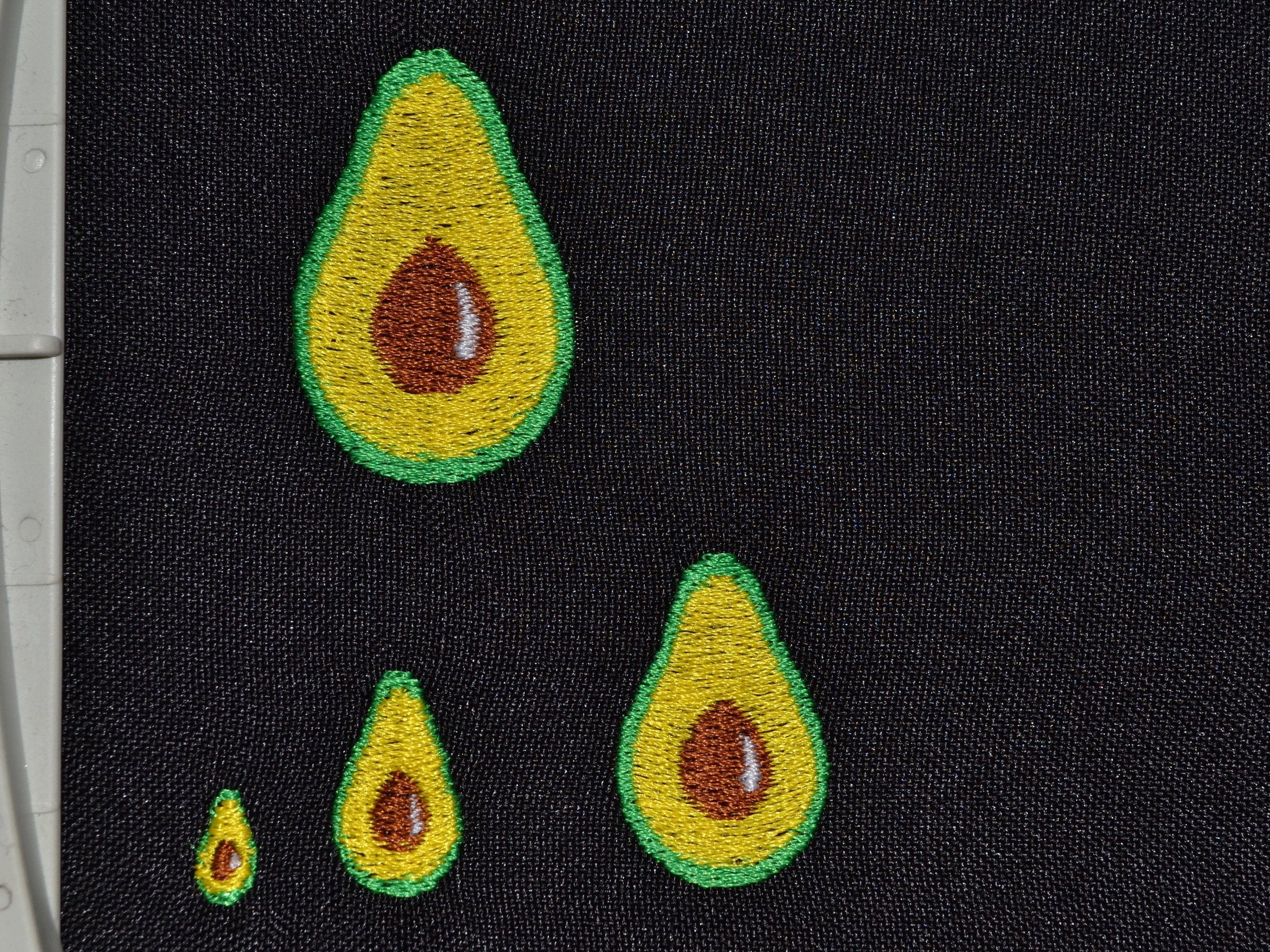 Avocado Embroidery Designs Avocado Embroidery Machine | Etsy