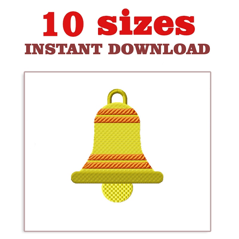 Bell Embroidery - Etsy