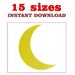 Moon Embroidery Design, Download Embroidery, Machine Embroidery Designs ...