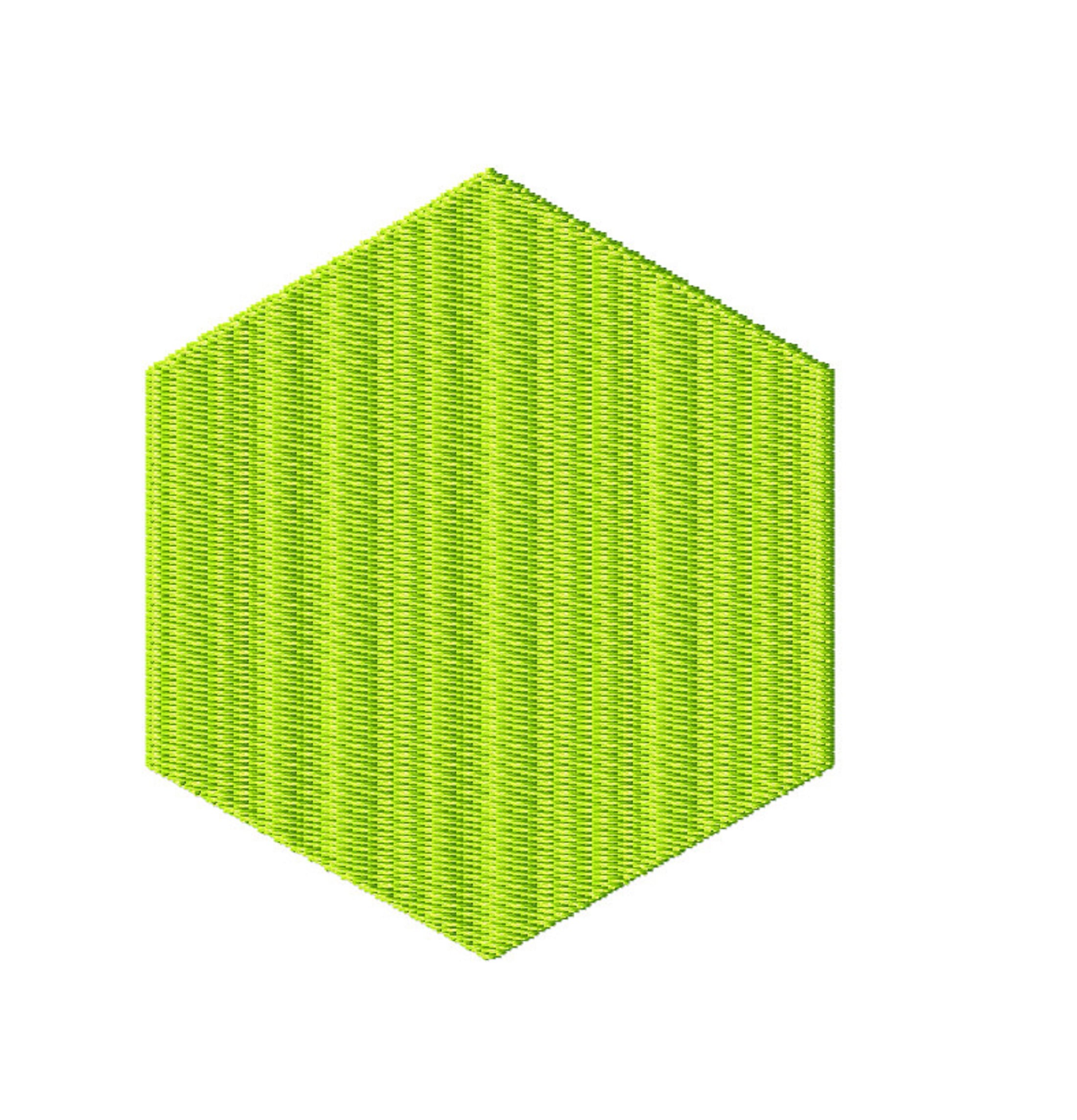 Geometric Figures Embroidery Design Cross Hexagon | Etsy